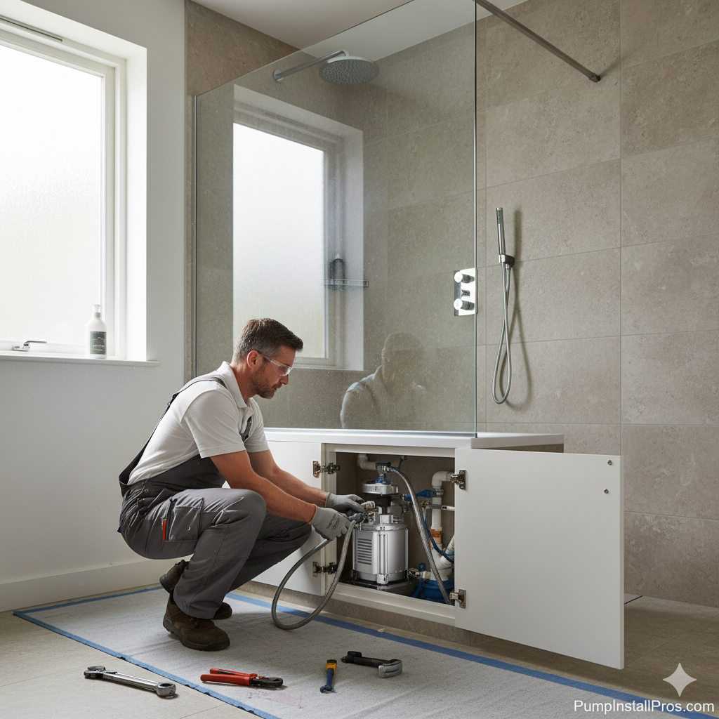 Shower Installation Service Easton | Jones The Pipe